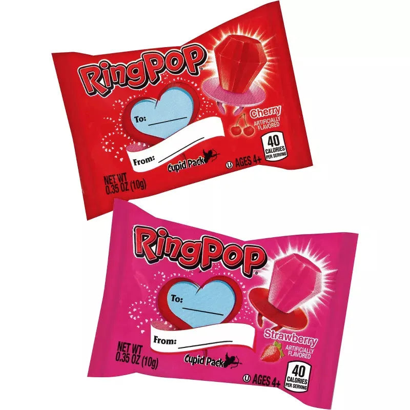 Valentine's Ring Pop: 21-Piece Bag – Candy Warehouse