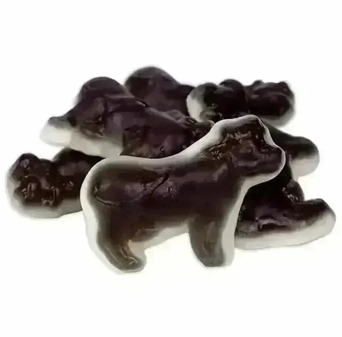 Gustaf's White & Black Gummy Cows: 5LB Bag – Candy Warehouse