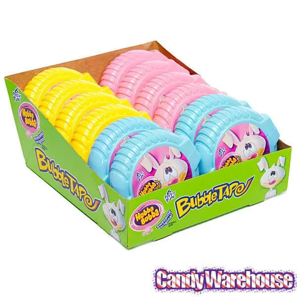 Hubba Bubba Easter Bubble Tape Gum Rolls 12 Piece Box Candy Warehouse