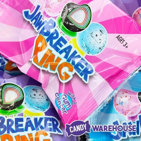 Jawbreaker Candy Rings: 18-Piece Display – Candy Warehouse