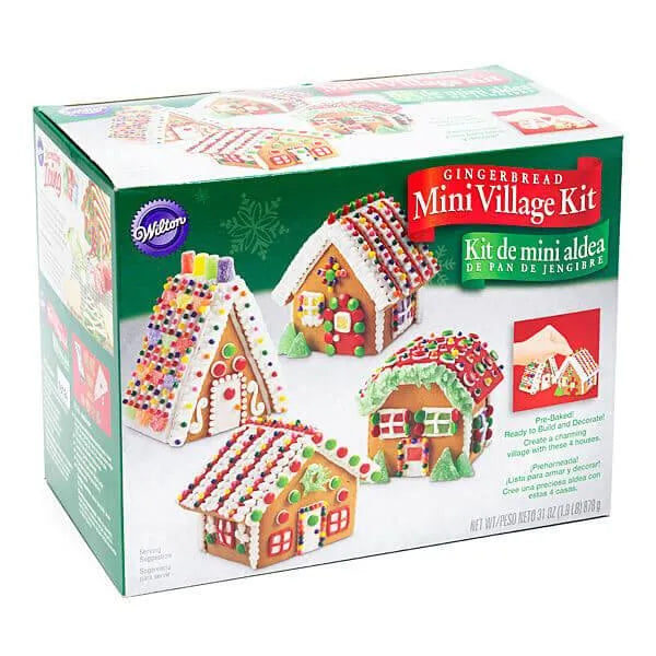 Mini Gingerbread House Village Kit – Candy Warehouse