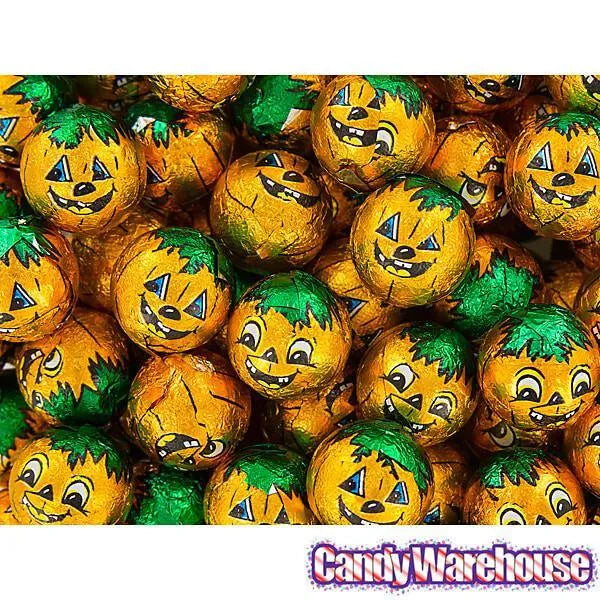 Palmer Caramel Filled Chocolate Pumpkins Candy: 4LB Bag – Candy Warehouse