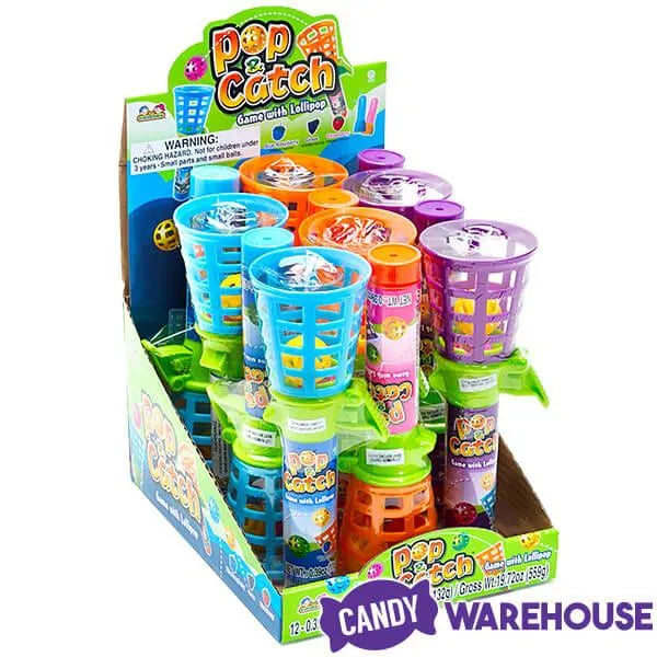 Pop & Catch Game with Lollipop: 12-Piece Box – Candy Warehouse
