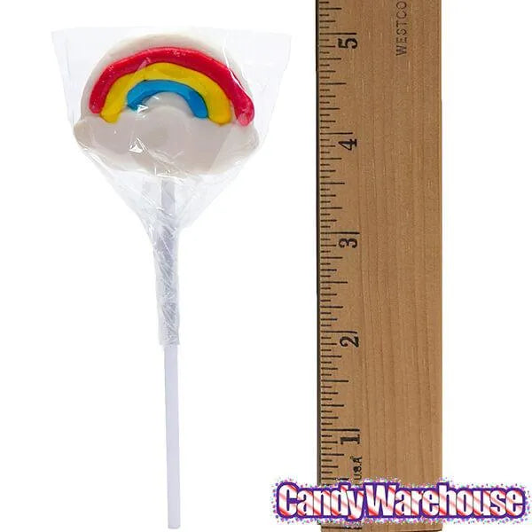Rainbow Lollipops: 12-Piece Box – Candy Warehouse