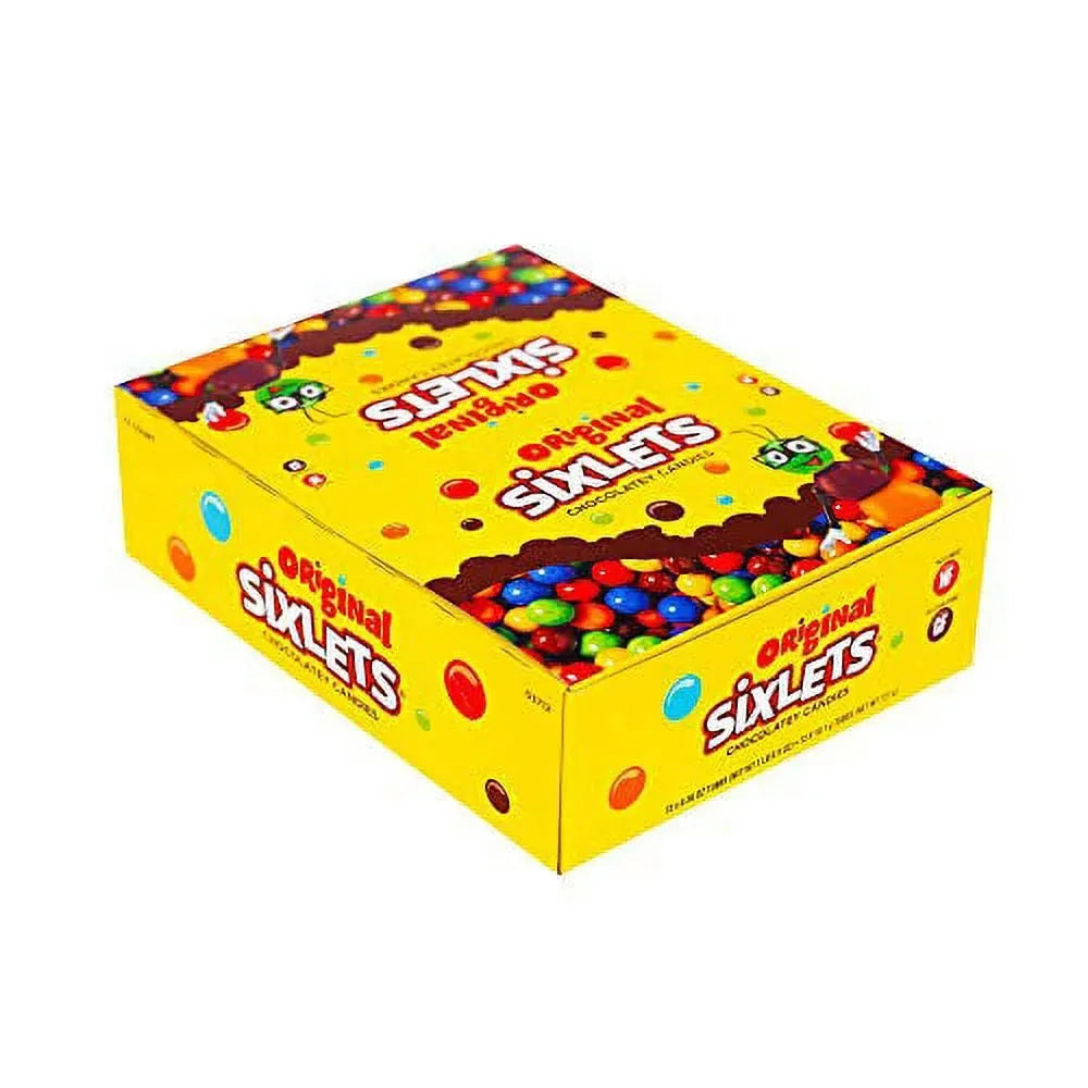Sixlets Candy Tubes: 72-Piece Box – Candy Warehouse