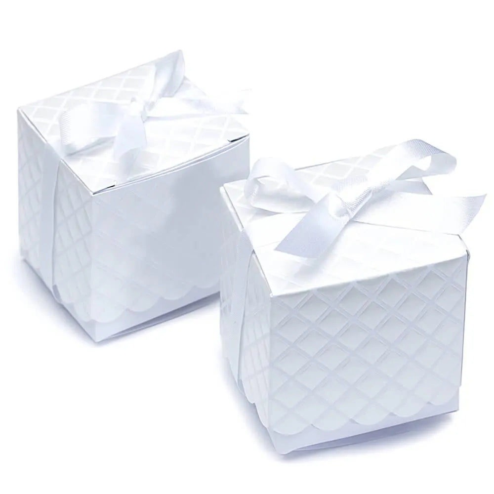 White Candy Boxes