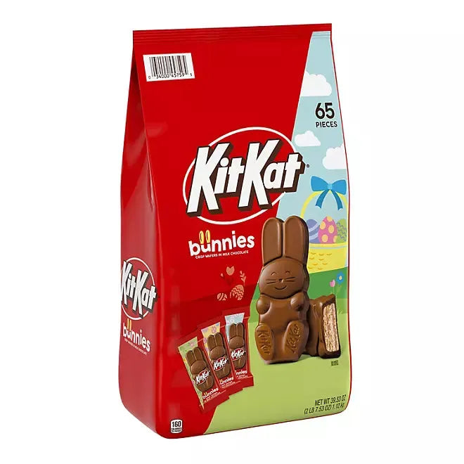 Kit Kat Easter Bunnies: 65-Piece Bag – Candy Warehouse