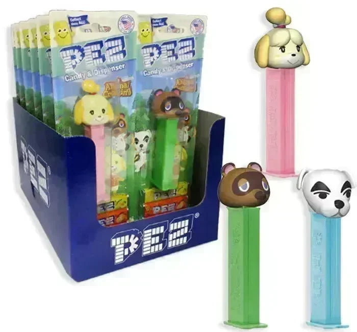 Animal Crossing PEZ Blister Candy Packs: 12-Piece Display – Candy Warehouse