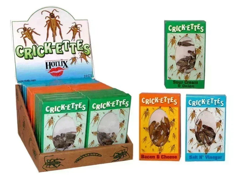 Crickets Snack Packs - 3 Flavor: 24-Piece Box – Candy Warehouse