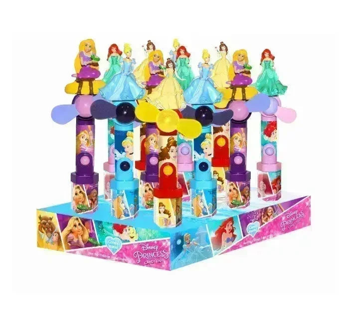 Disney Princess Candy Fans: 12-Piece Display – Candy Warehouse
