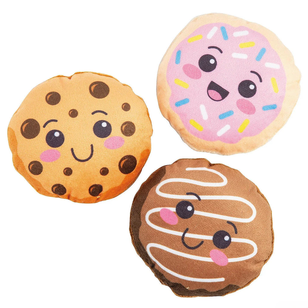 Flat Stuffed Cookie Plush: 48-Piece Box – Candy Warehouse