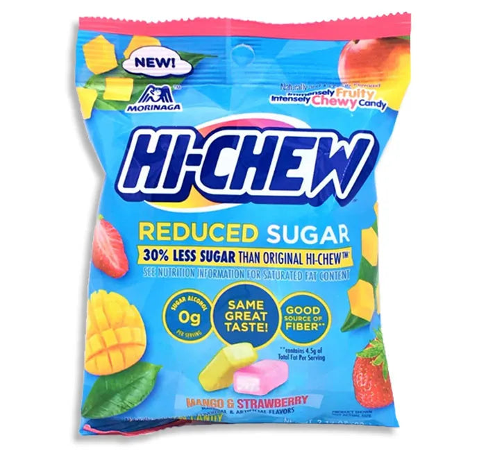 Hi-Chew Fruit Chews Candy Packs - Reduced Sugar: 8-Piece Case – Candy ...