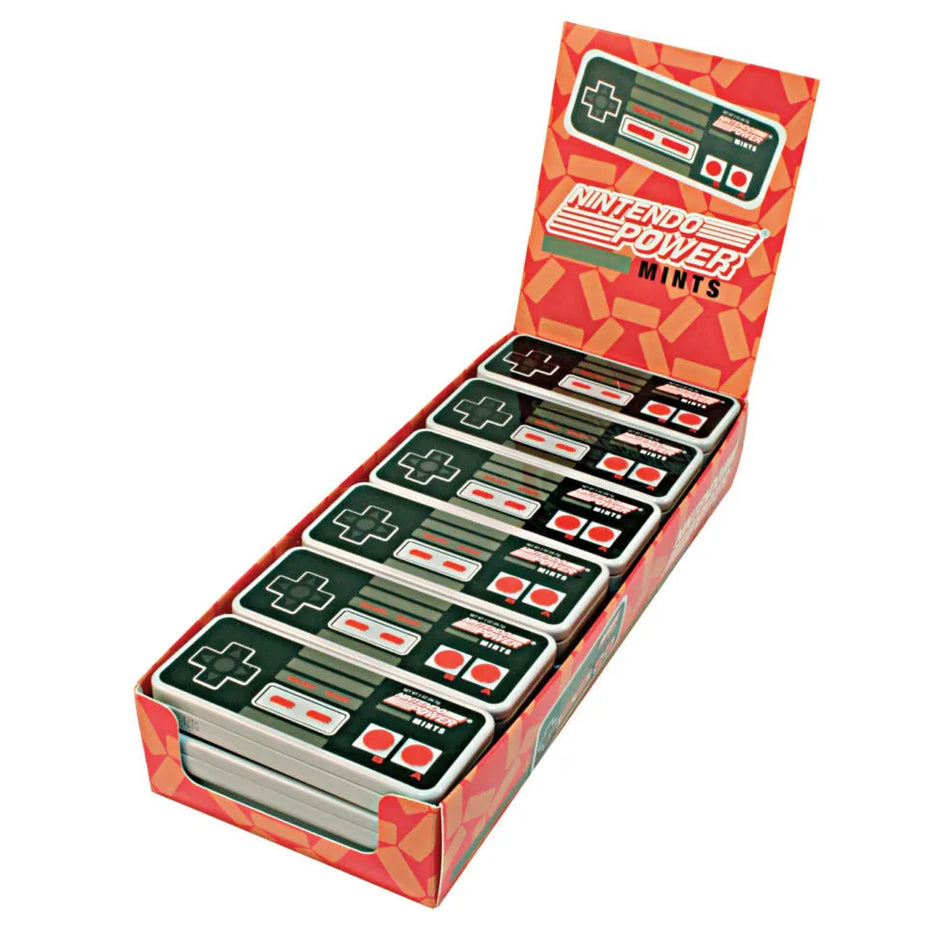 Nintendo Power Controller Candy Mint Tin: 18-Piece Display – Candy ...