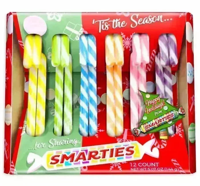 Smarties Candy Canes: 288CT Case – Candy Warehouse