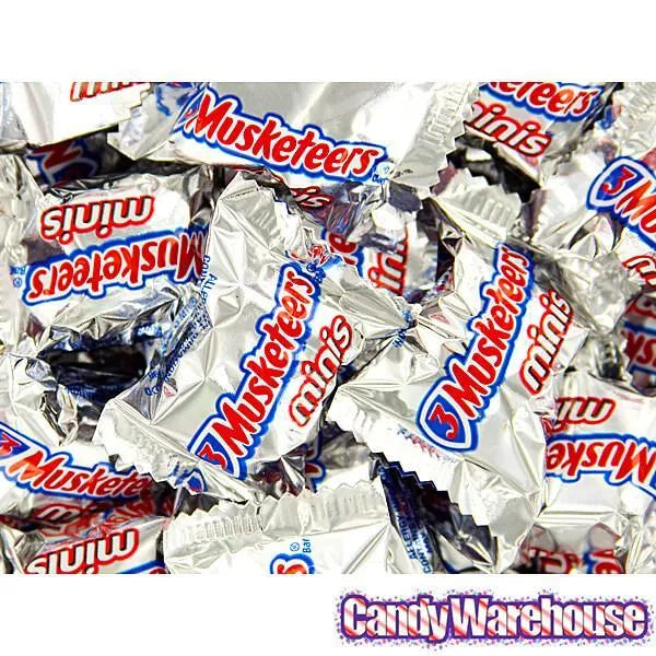 3 Musketeers Minis Candy: 8.4-Ounce Bag | Candy Warehouse