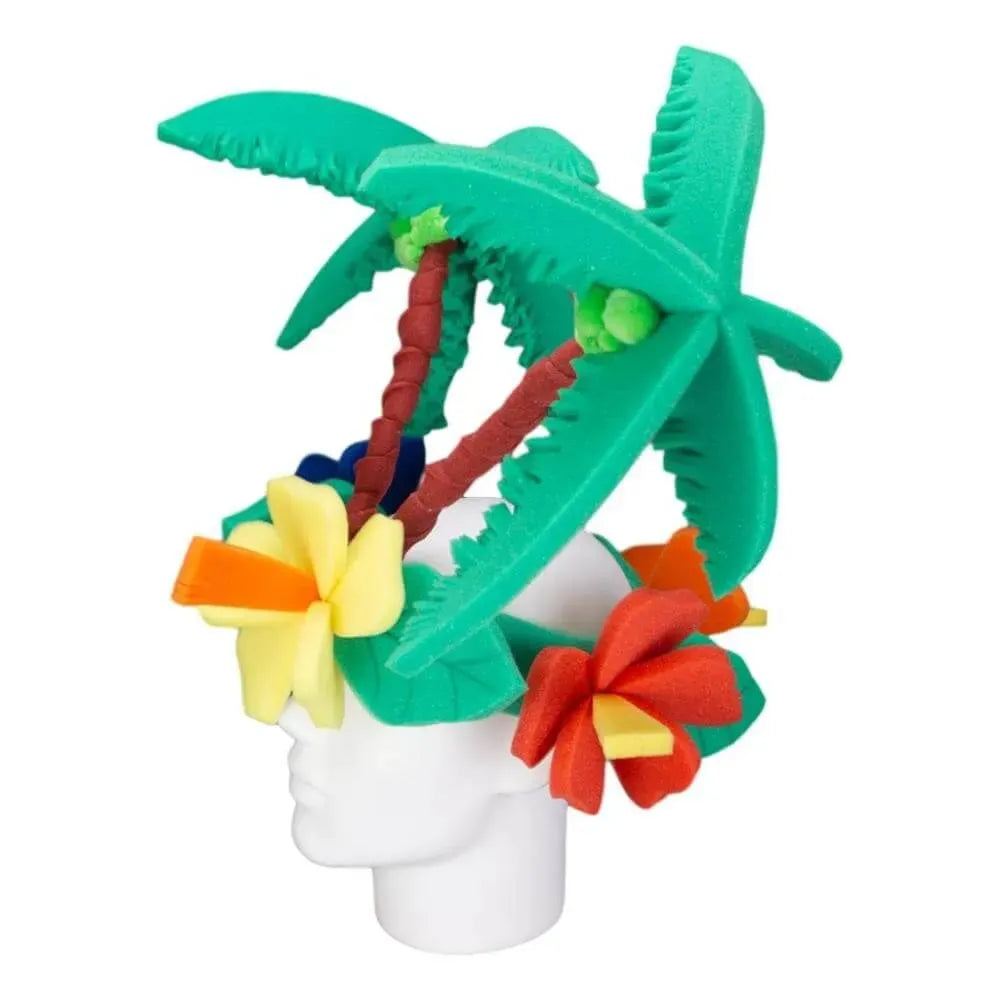 Coconut Tree & Flowers Hat – Candy Warehouse