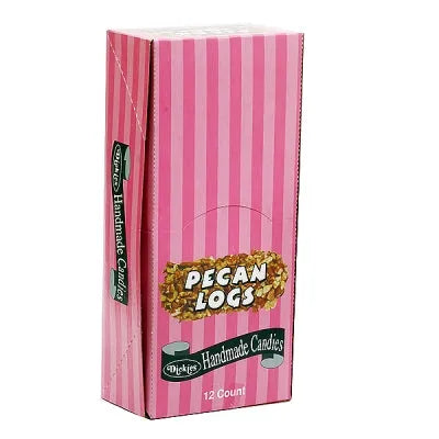 Dickies Pecan Logs: 12-Piece Display – Candy Warehouse