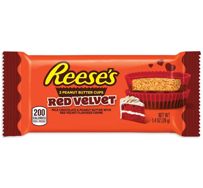 Reese's Red Velvet Peanut Butter Cups: 24-Piece Box – Candy Warehouse
