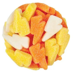 Sour Gummy Lightning Bolts Candy: 6.6LB Bag – Candy Warehouse