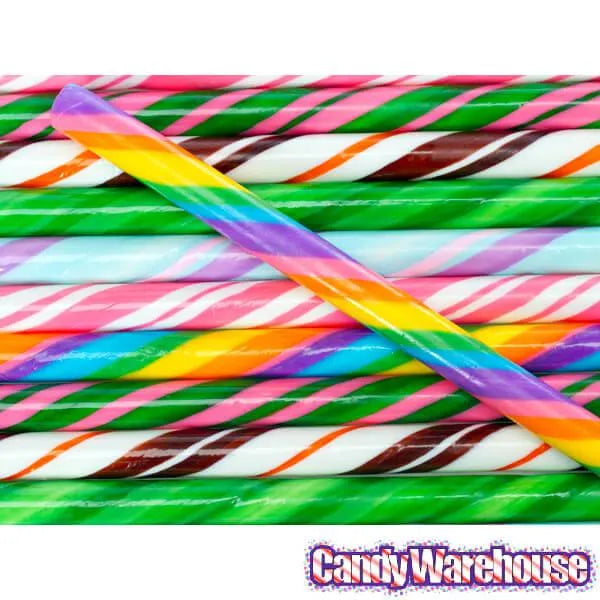 6-Flavor Assortment Hard Candy Sticks: 100-Piece Box – Candy Warehouse
