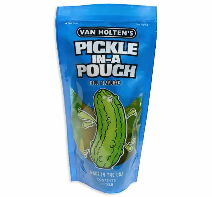 Van Holten's Dill Flavored Pickle in A Pouch: 12-Piece Box – Candy ...