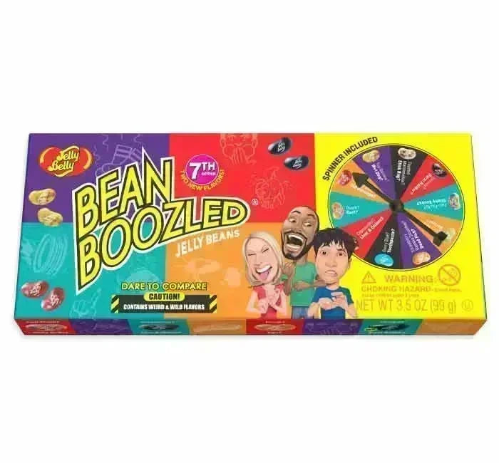 Jelly Belly Bean Boozled Jelly Bean Game Spinner Box 7th Edition: 12-P ...