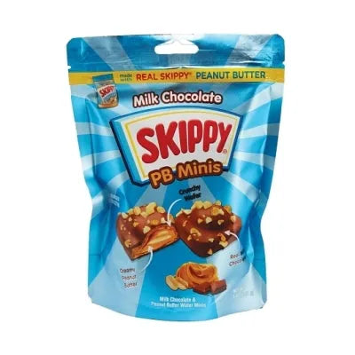 Skippy Peanut Butter Milk Chocolate Minis: 5-Ounce Bag – Candy Warehouse