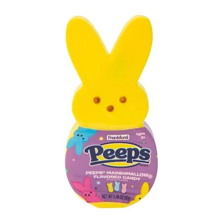 Peeps Marshmallow Flavored Candy Bunny Container: 6-Piece Box – Candy ...