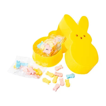 Peeps Marshmallow Flavored Candy Bunny Container: 6-Piece Box – Candy ...