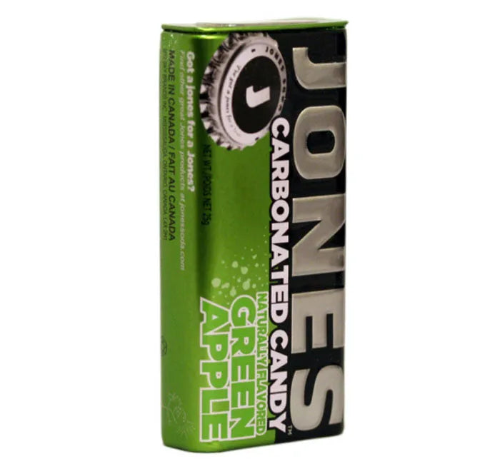 Jones Soda Carbonated Candy - Green Apple Tins: 8-Piece Box – Candy ...