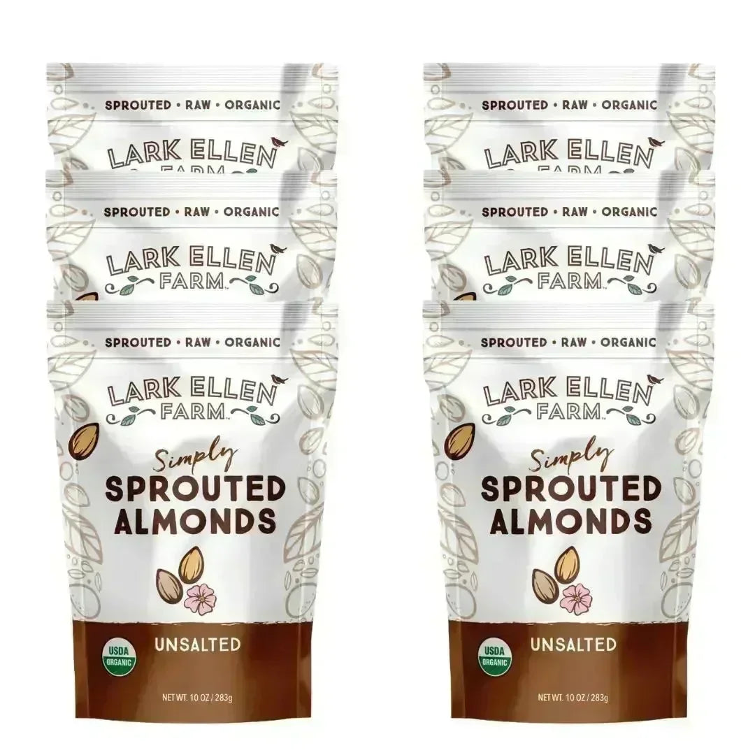 Lark Ellen Farm Sprouted Almonds, Organic – Candy Warehouse