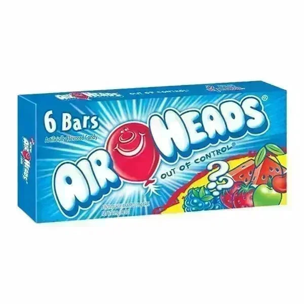 Air Heads Soft Chewy Candy Theater Box: 12-Piece Display – Candy Warehouse