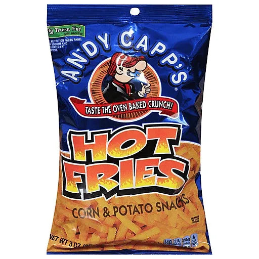 Andy Capp's Hot Fries: 12-Piece Case – Candy Warehouse