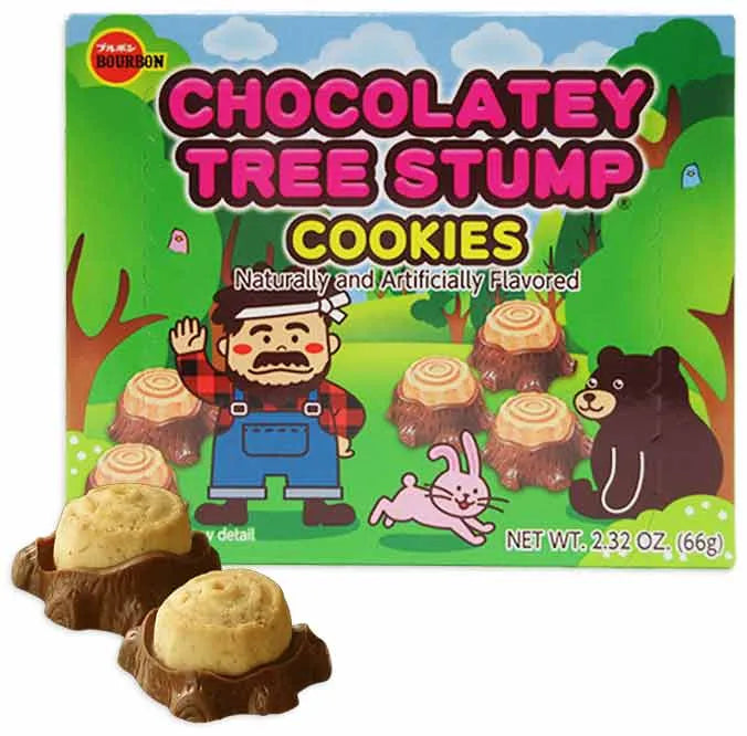 Chocolatey Tree Stump Cookies: 10-Piece Case – Candy Warehouse
