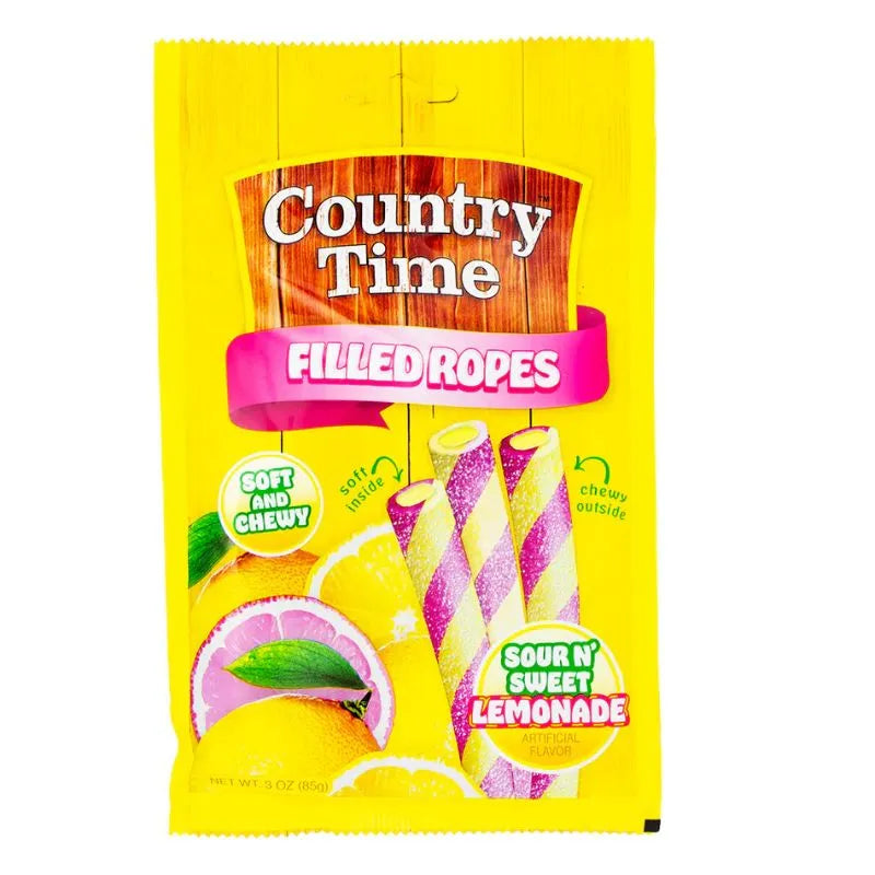 Country Time Sour Filled Licorice Ropes: 12-Piece Box – Candy Warehouse