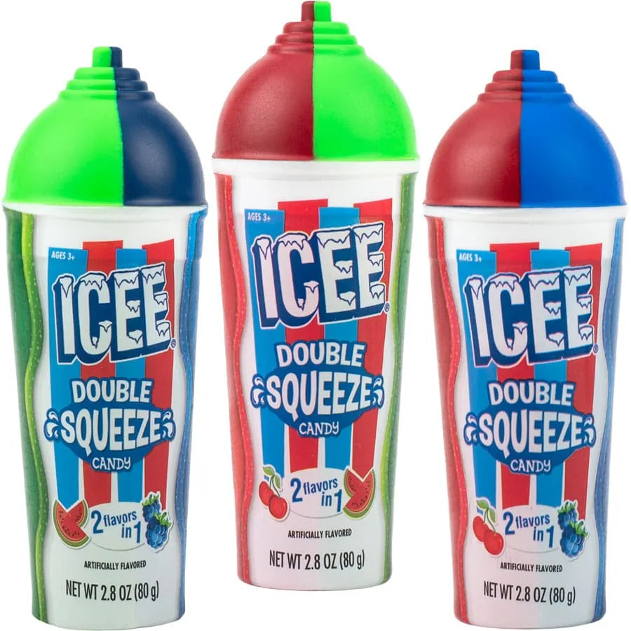 ICEE Double Squeeze Candy Gel: 12-Piece Display – Candy Warehouse