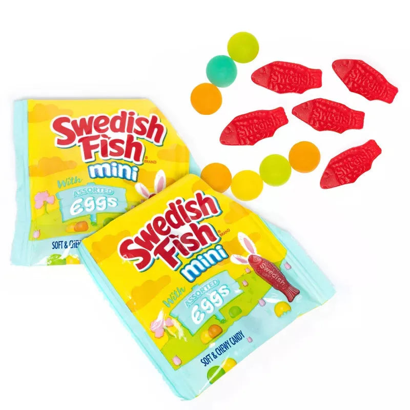 Swedish Fish Eggs Candy Packs: 18-Piece Bag – Candy Warehouse