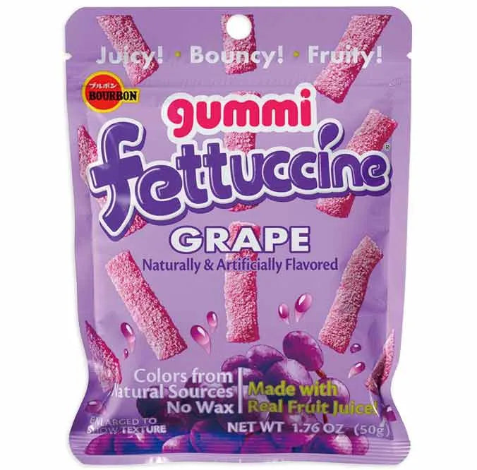 Gummi Fettuccine Grape: : 10-Piece Box – Candy Warehouse