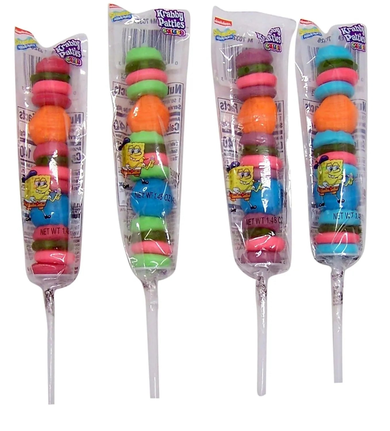 Spongebob Krabby Patties Kabob: 12-Piece Box – Candy Warehouse