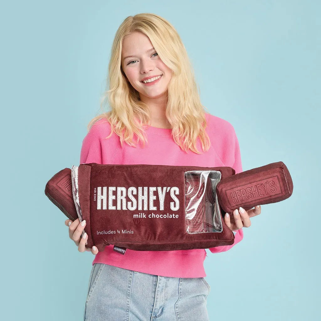 Hershey's Milk Chocolate Bar Packaging Plush – Candy Warehouse