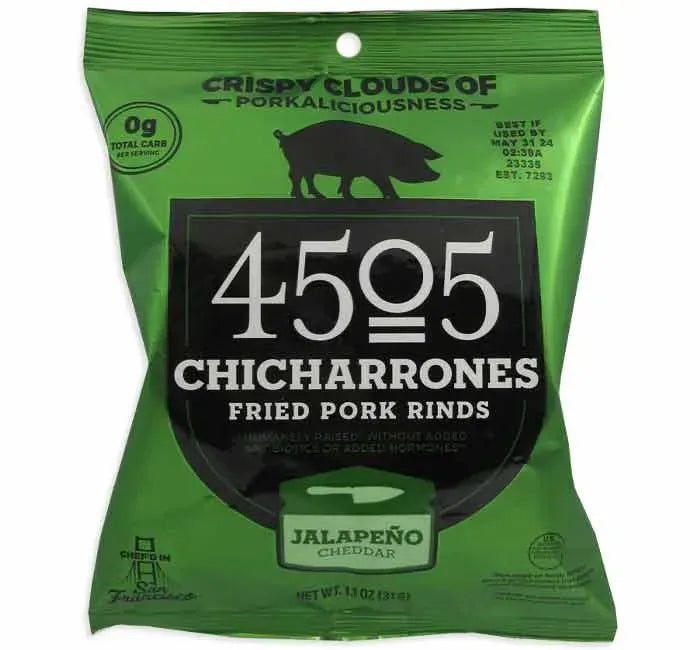 Benestar Jalapeno Cheddar Pork Rinds: 12-Piece Box – Candy Warehouse
