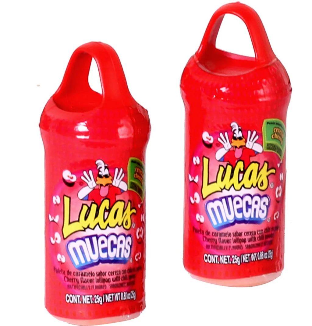 Lucas Muecas Candy - Cherry: 10-Piece Box – Candy Warehouse