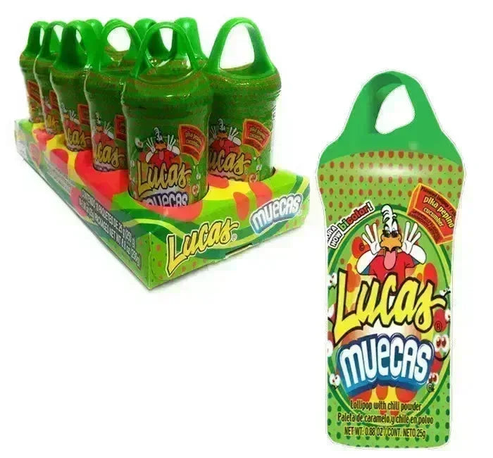 Lucas Muecas Pepino Candy - Cucumber: 10-Piece Box – Candy Warehouse