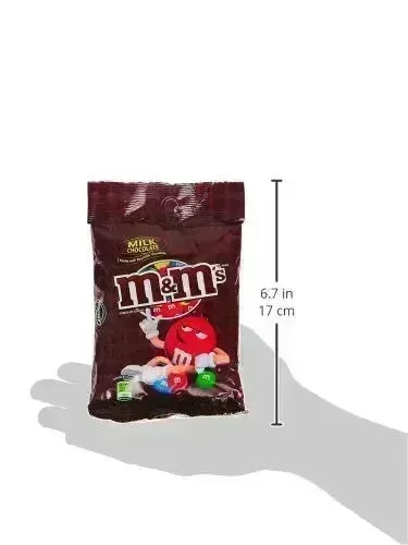 Milk Chocolate M&M's Candy Peg Bags: 12-Piece Box – Candy Warehouse