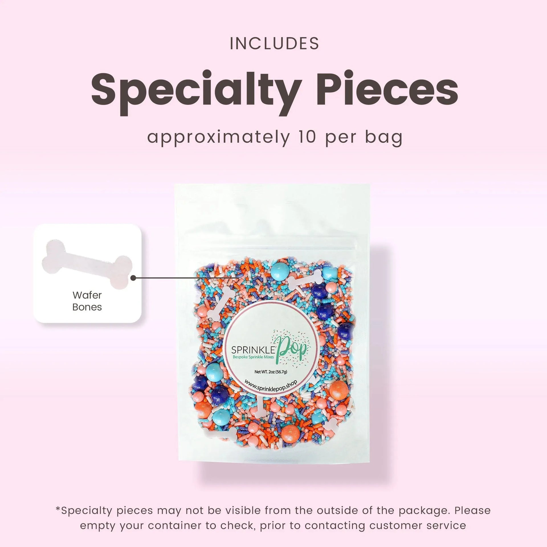 Sprinkle Pop Oh Biscuits! Sprinkle Mix | Candy Warehouse