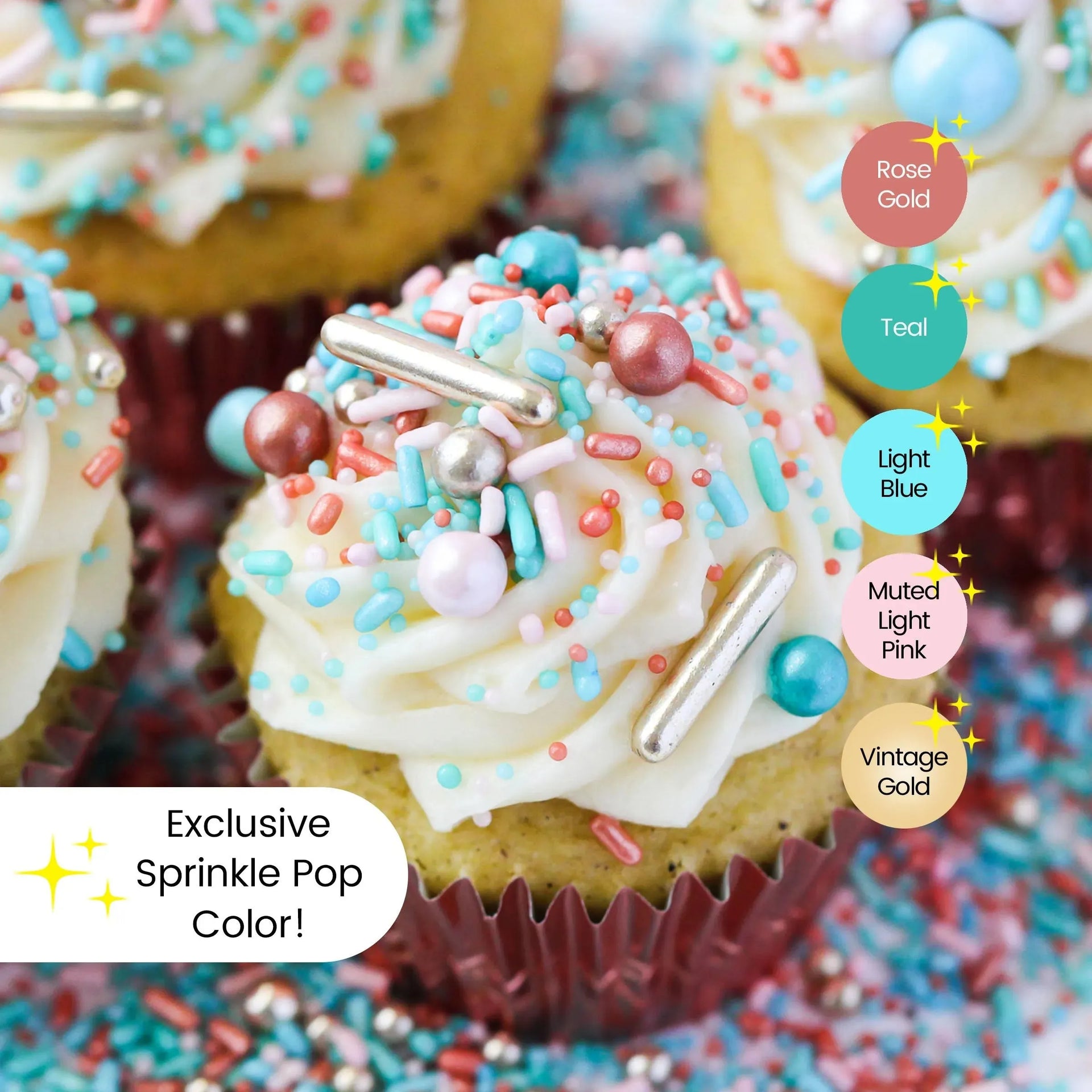 Sprinkle Pop Old Hollywood Sprinkle Mix | Candy Warehouse