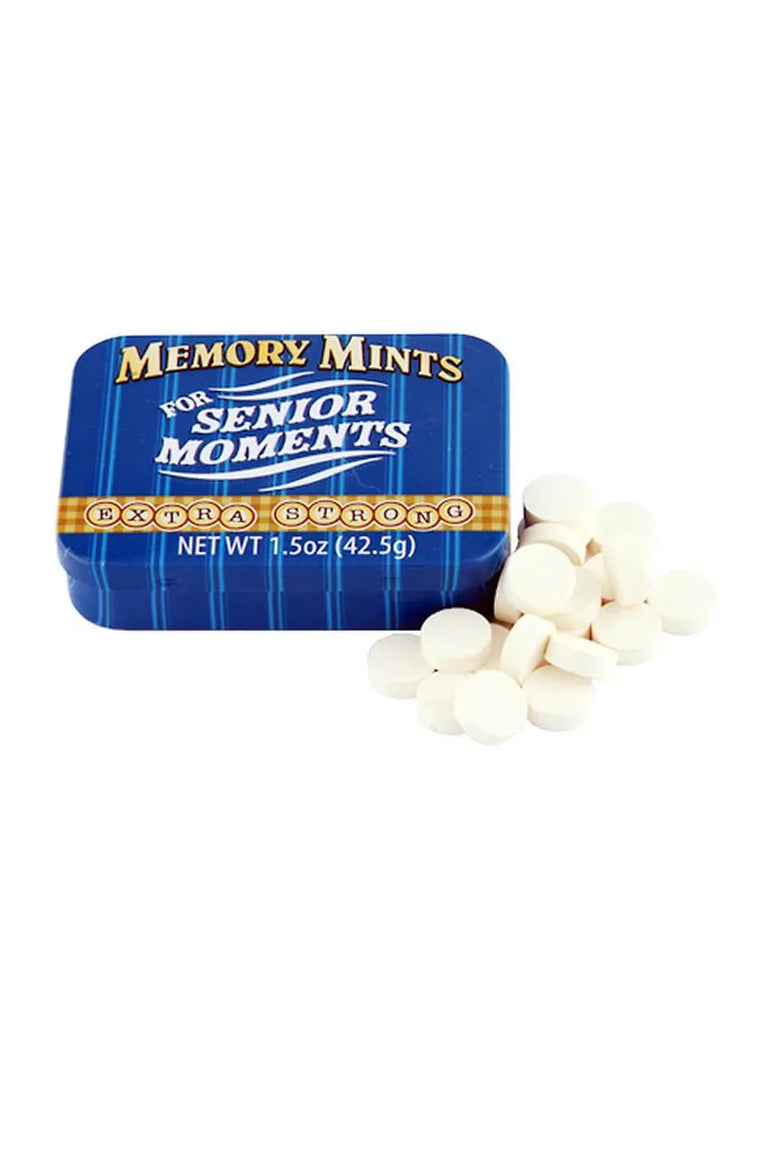 Memory Mints For Senior Moments Candy Tins: 18-Piece Display – Candy ...