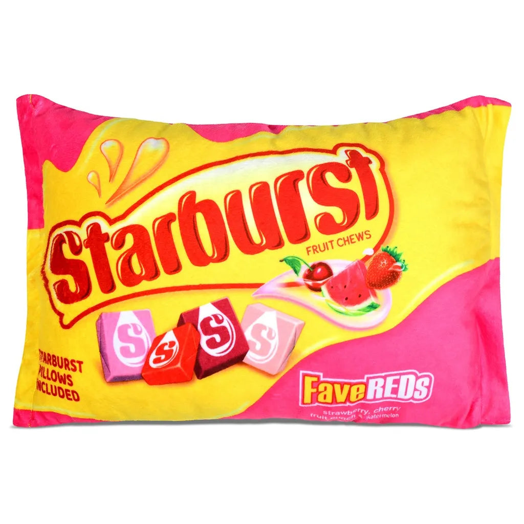 Starburst Fave Reds Packaging Fleece Plush – Candy Warehouse