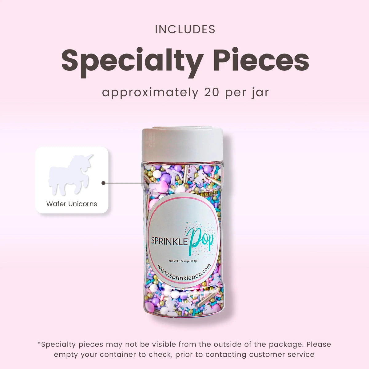 Sprinkle Pop Unicorn Sprinkle Mix – Candy Warehouse