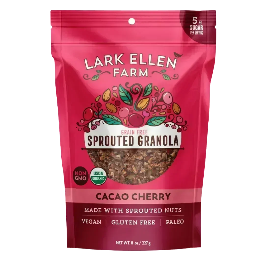 Lark Ellen Farm Cacao Cherry Sprouted Granola (Grainfree) – Candy Warehouse